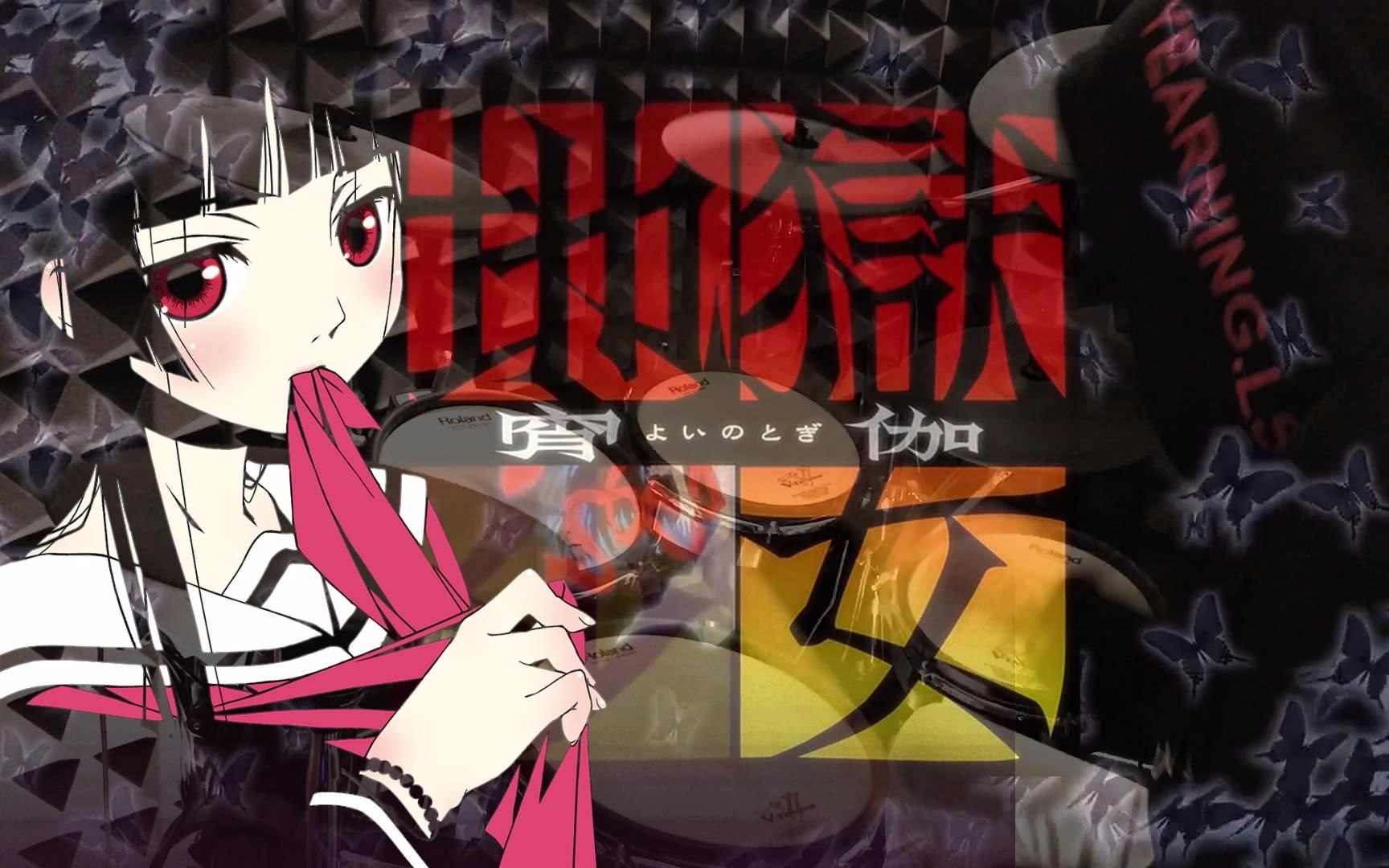 【地狱少女 宵伽 OP Full】Jigoku Shoujo: Yoi no Togi「NOISE」- Drum Cover「架子鼓翻奏」_哔哩哔哩_bilibili