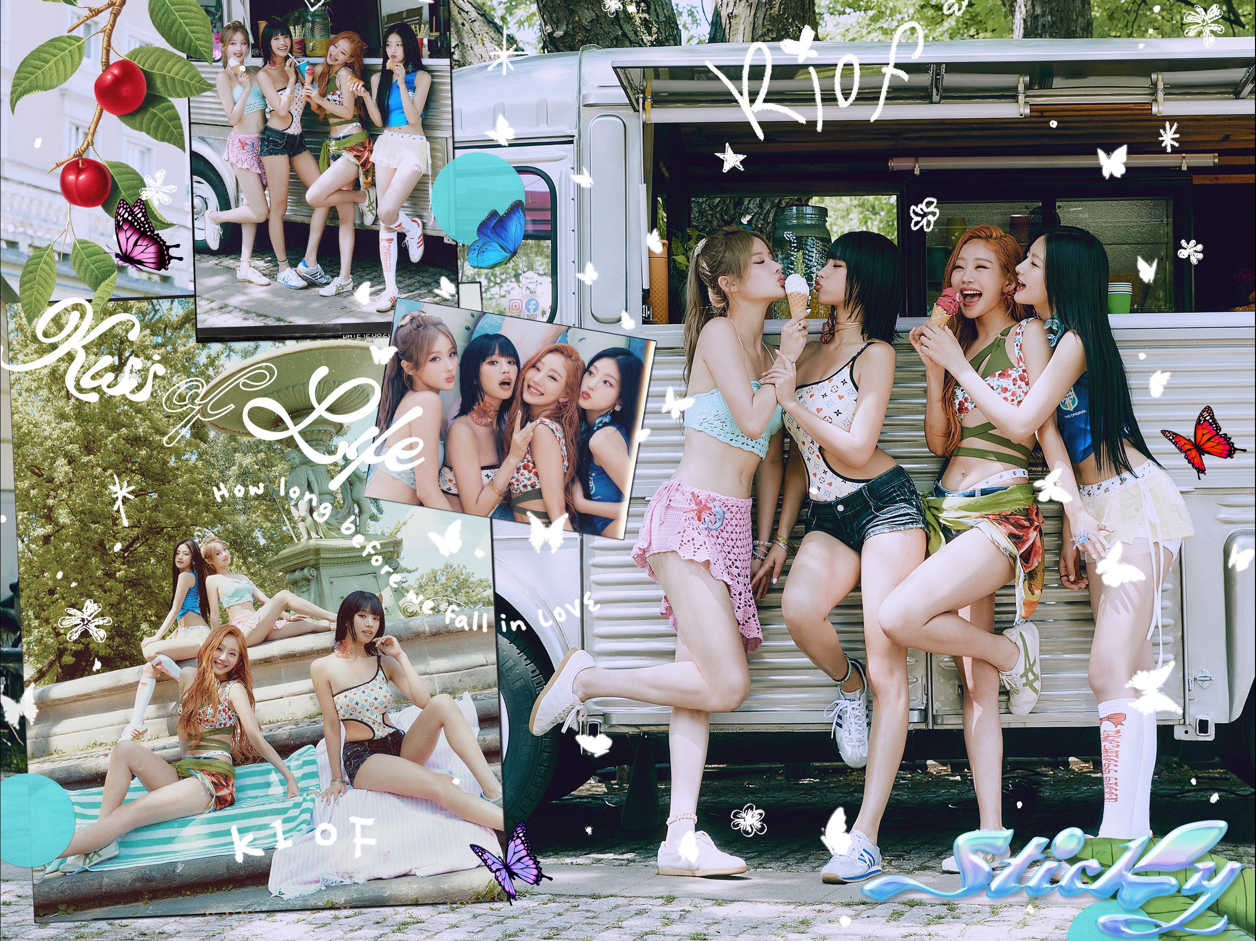 【KTV效果/投屏用】KISS OF LIFE - Sticky（4K）-我对纯k是真心的-我对纯k是真心的-哔哩哔哩视频