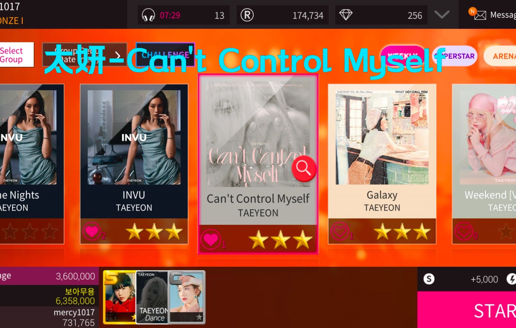 【太妍】-Can't Control Myself【Super Star SM】_哔哩哔哩_bilibili