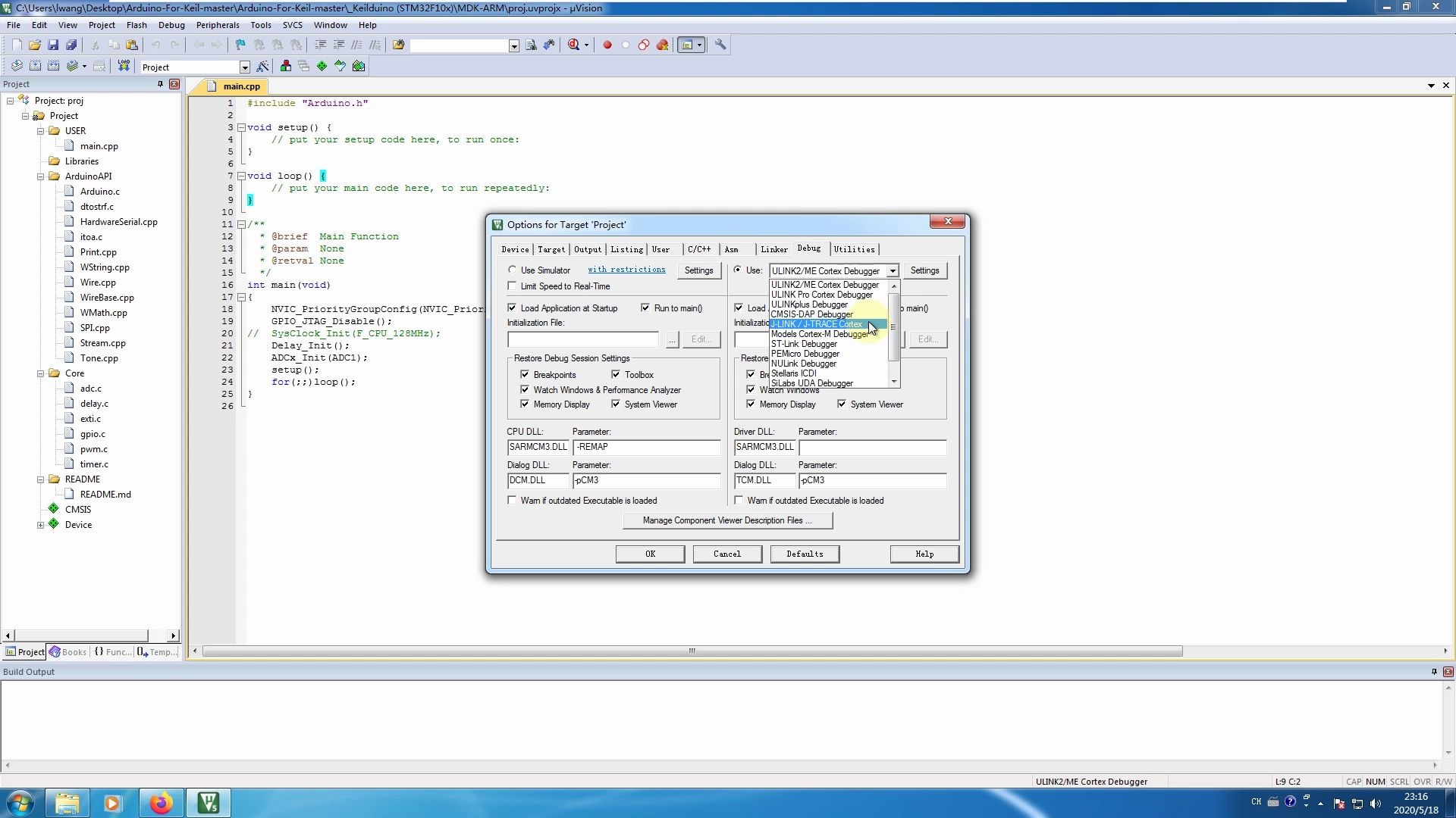 STM32在Keil MDK5环境使用Arduino函数以及第三方库_哔哩哔哩_bilibili