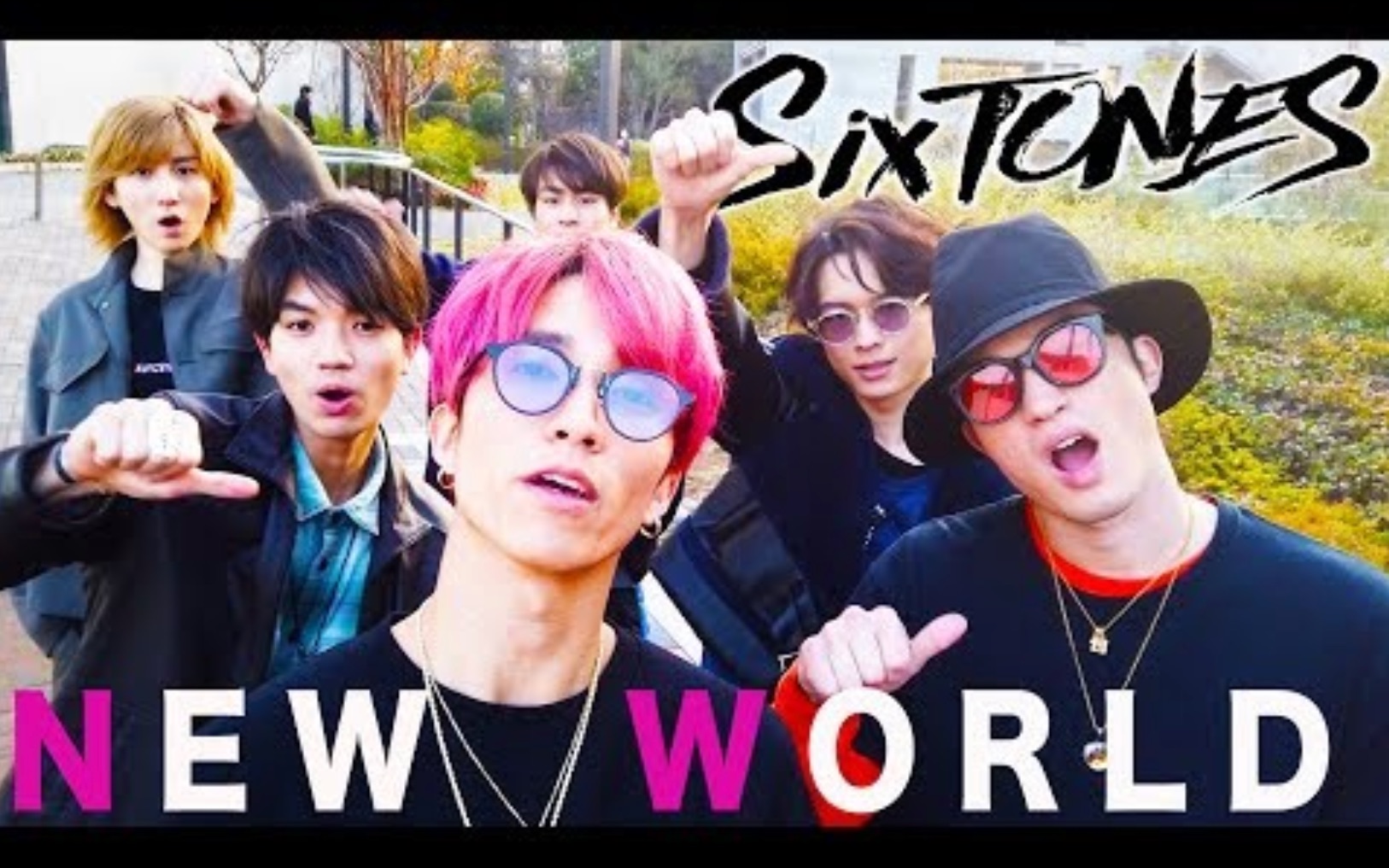 【SixTONES】 NEW WORLD 一镜到底自拍MV_哔哩哔哩 (゜-゜)つロ 干杯~-bilibili