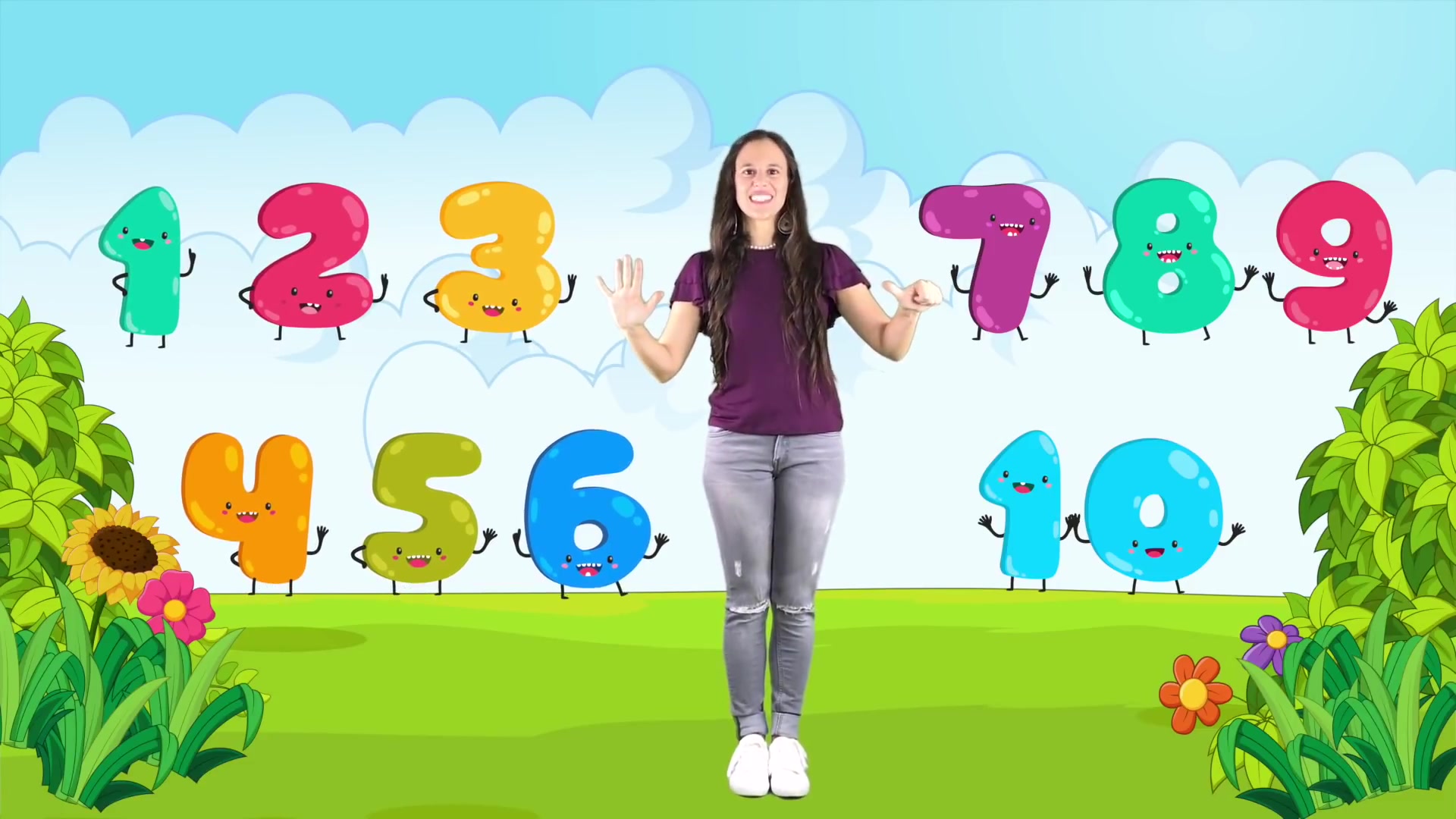 10 Deditos Ten Little Fingers in Spanish - Spanish Numbers Song_哔哩哔哩 ...