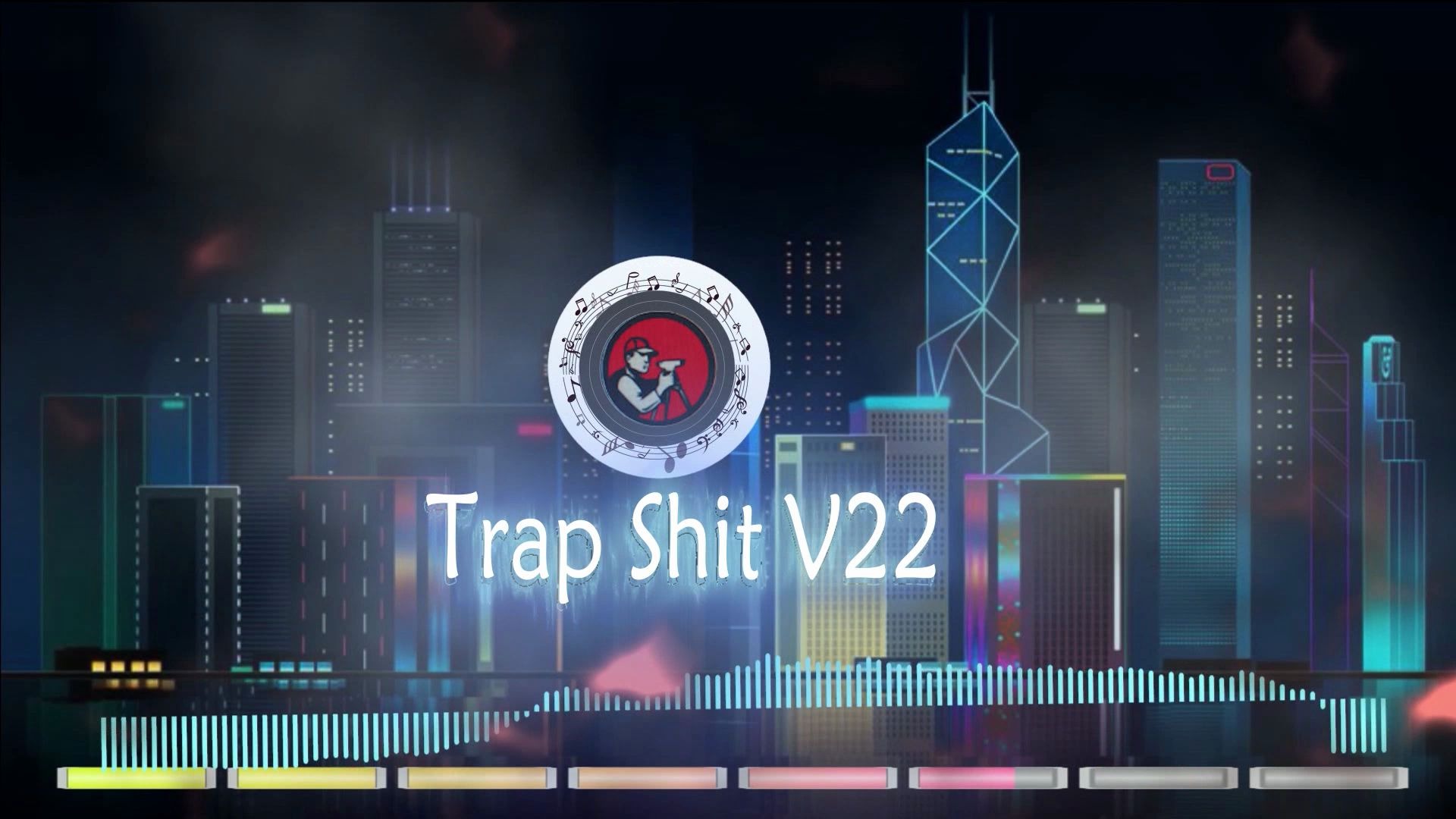 好好欣赏吧！可视化音乐TRaP shit V22_哔哩哔哩_bilibili