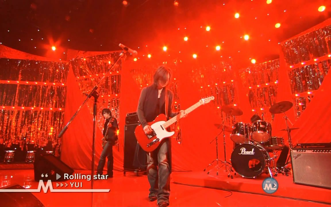 YUI - Rolling Star (MUSIC STATION 2007-01-26)_哔哩哔哩_bilibili