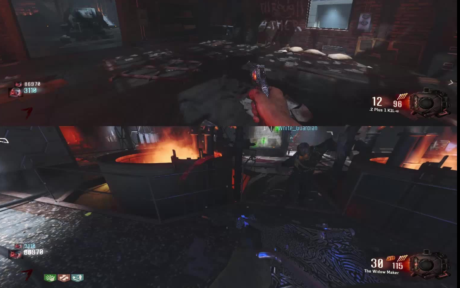 【COD15僵尸】使命召唤15始与终核弹小镇4人合作彩蛋解密全流程开黑学习录像