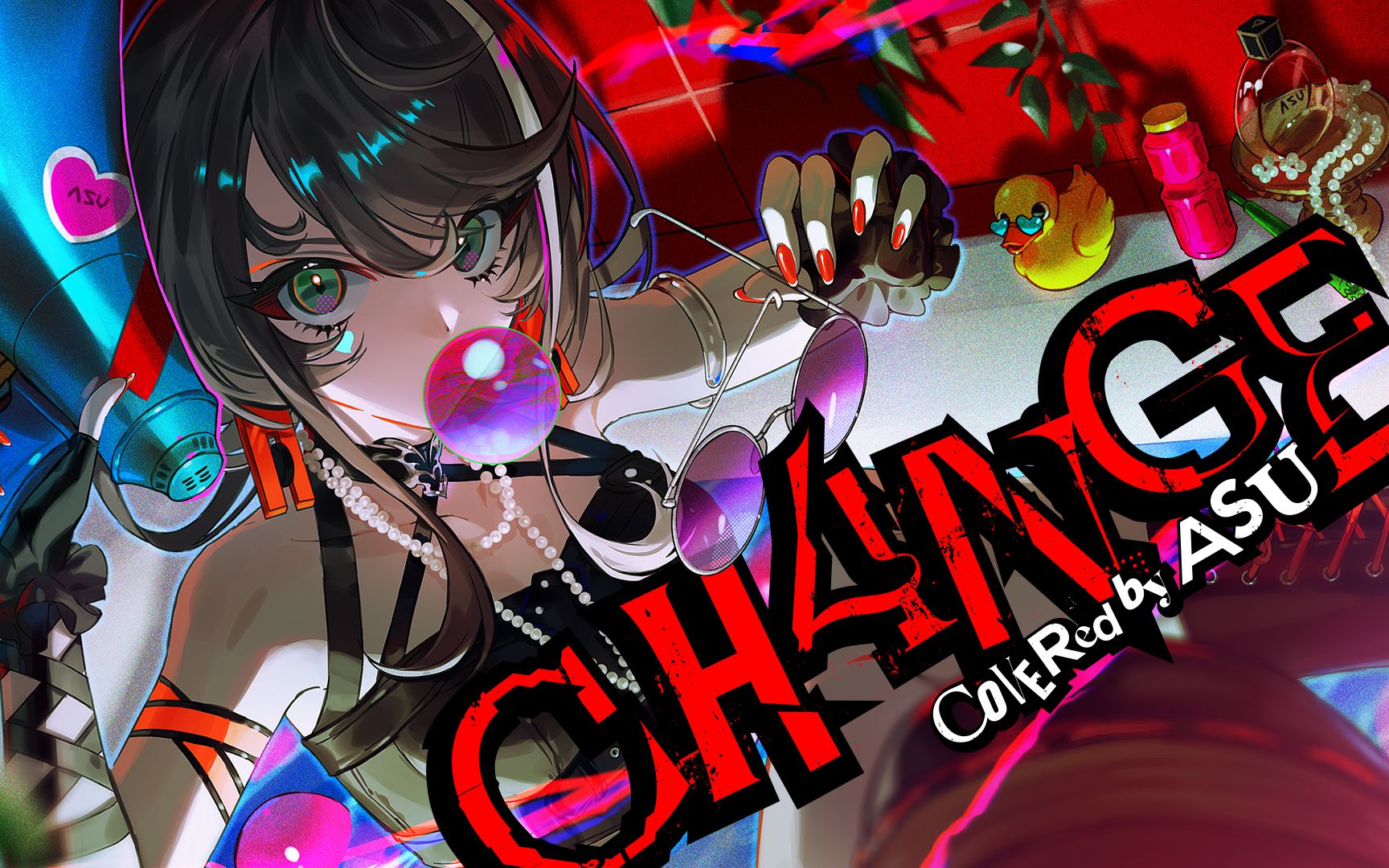 CH4NGE - Giga covered by 明透-明透_琶舞-明透_琶舞-哔哩哔哩视频