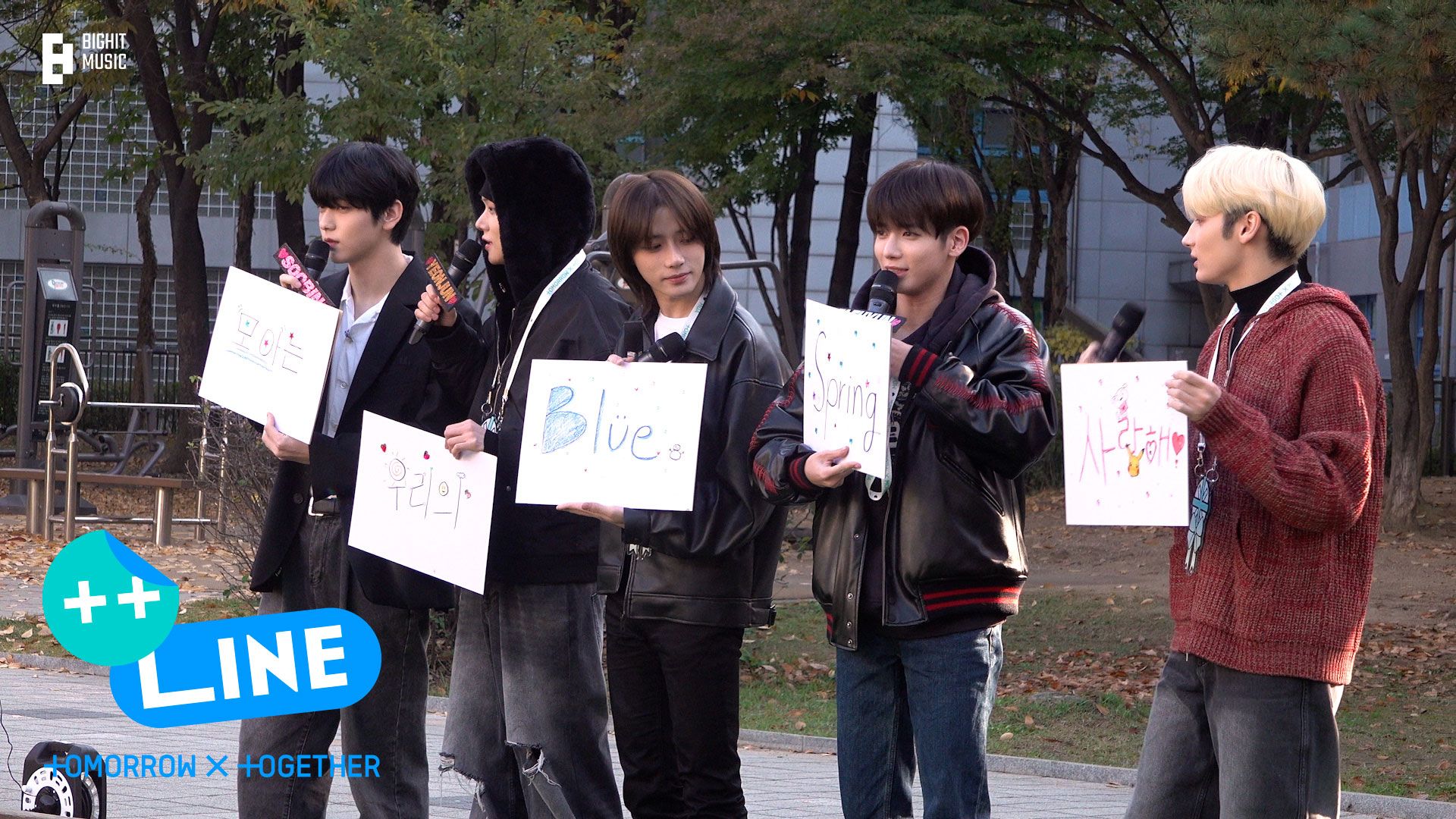 [++line] EP42. 'The Name Chapter: FREEFALL' Behind 3-TXT_OFFICIAL-TXT_OFFICIAL-哔哩哔哩视频