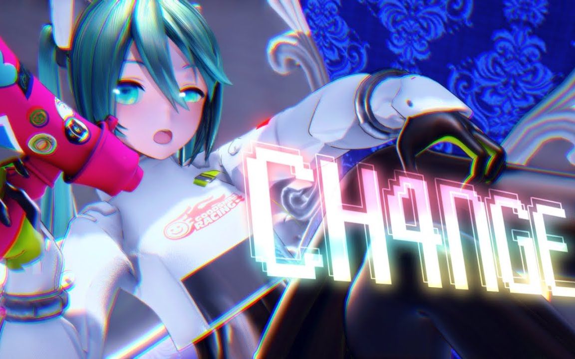 【MMD】CH4NGE - YYB Racing Miku 2022【搬运】_哔哩哔哩_bilibili