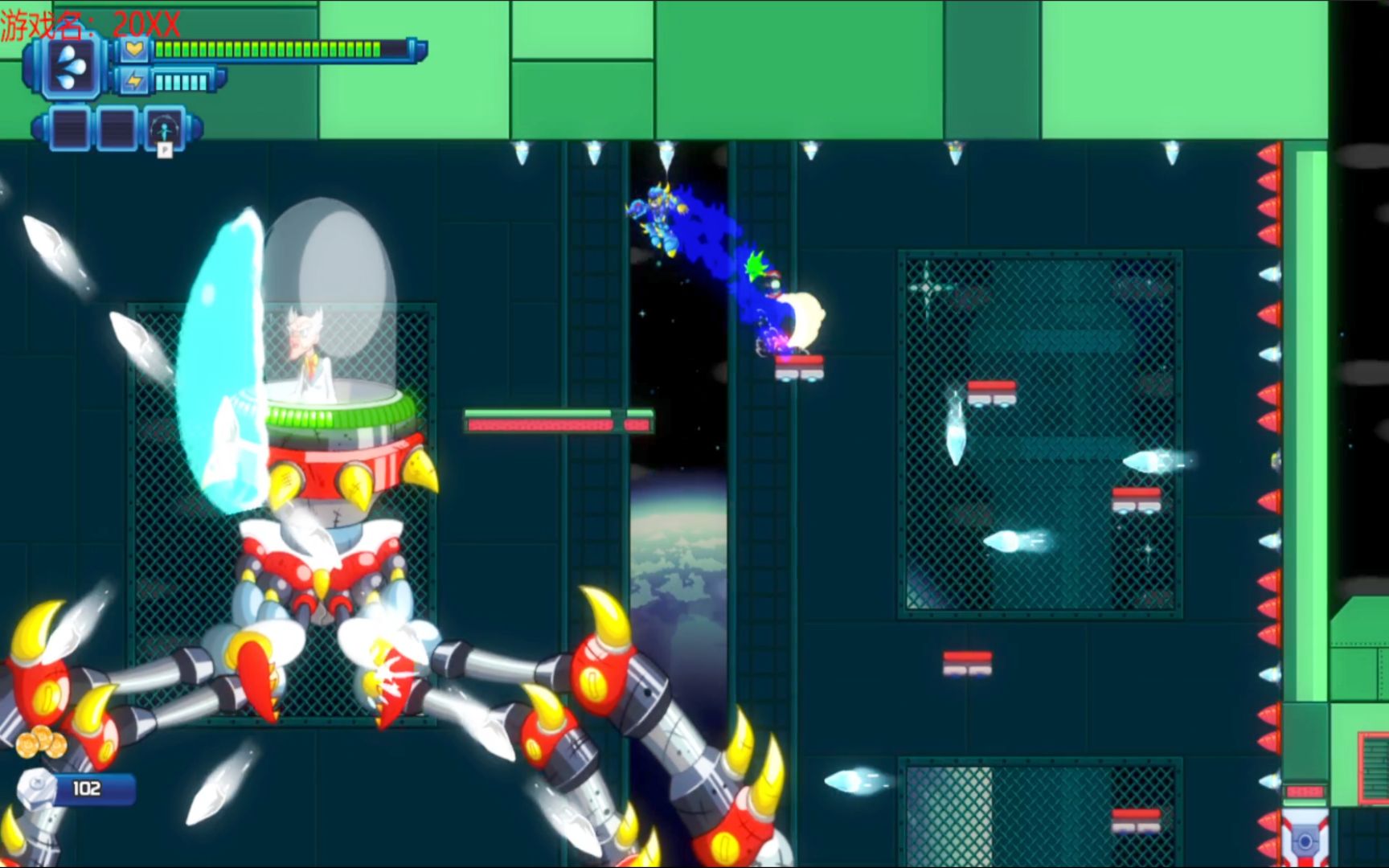 【神棍直播实况】肉鸽洛克人！《20XX》X速通-一条小神棍-一条小神棍-哔哩哔哩视频