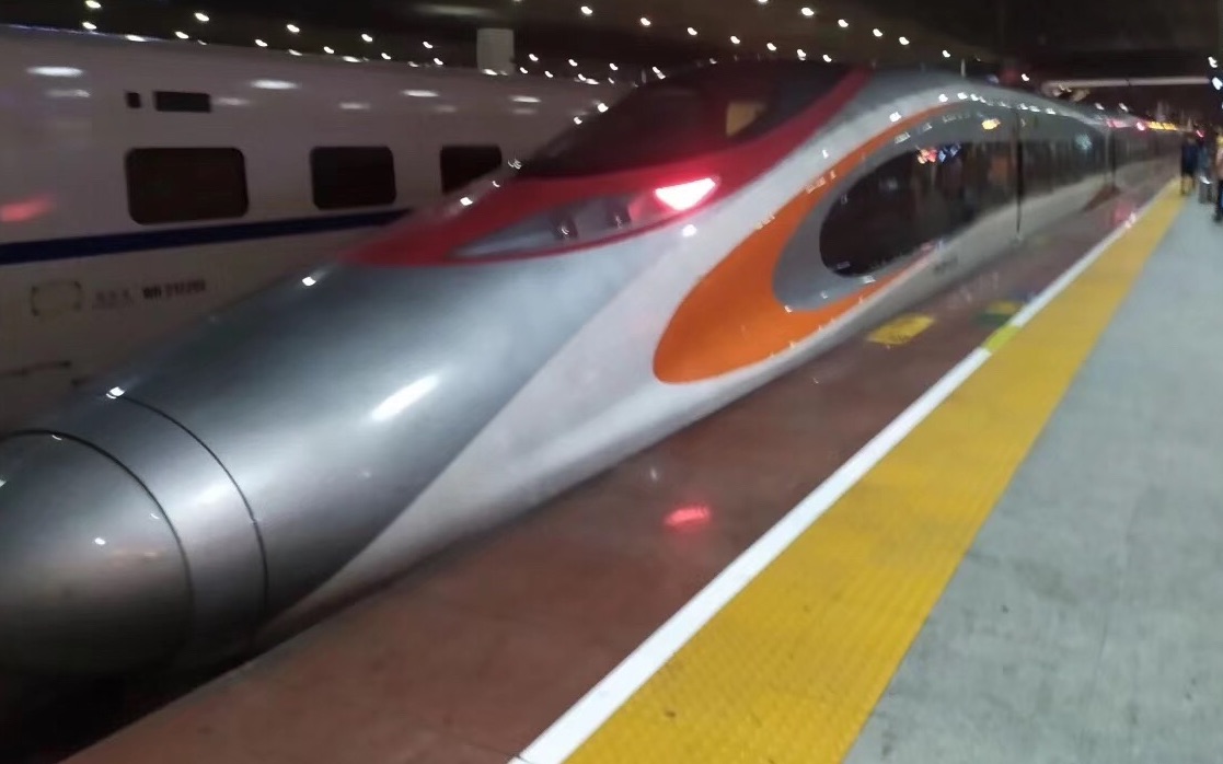 【动感号】港版CRH380A（G6582次）报站_哔哩哔哩_bilibili