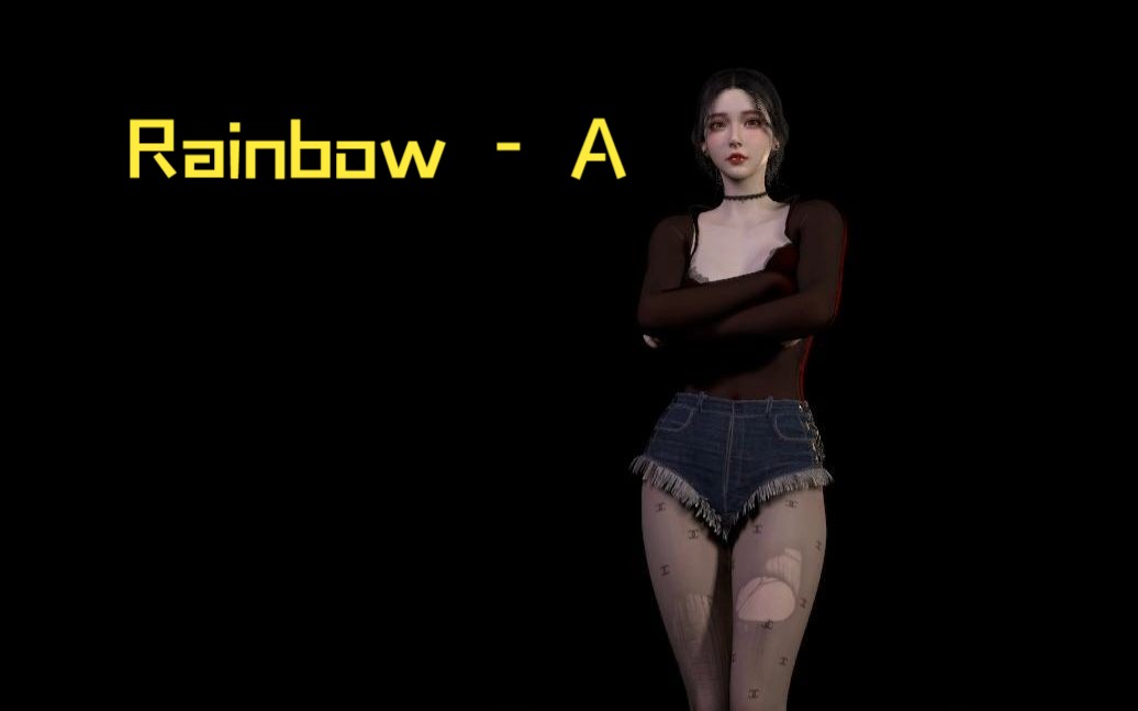 MMD Rainbow - A-んeししoゅ-んeししoゅ-哔哩哔哩视频