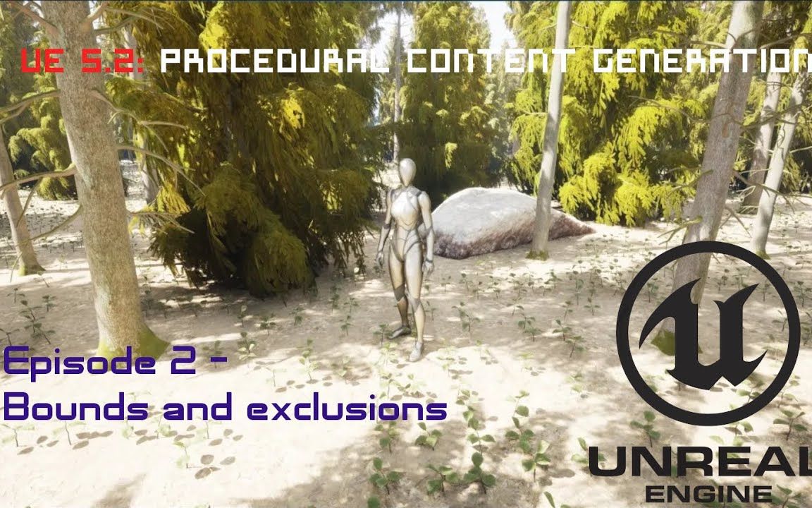 UE5 PCG地形程序化生成资产