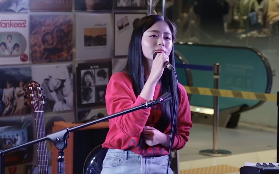 190216 街边live YYDS了｜ HYNN(朴惠媛) - LET ME OUT_哔哩哔哩_bilibili