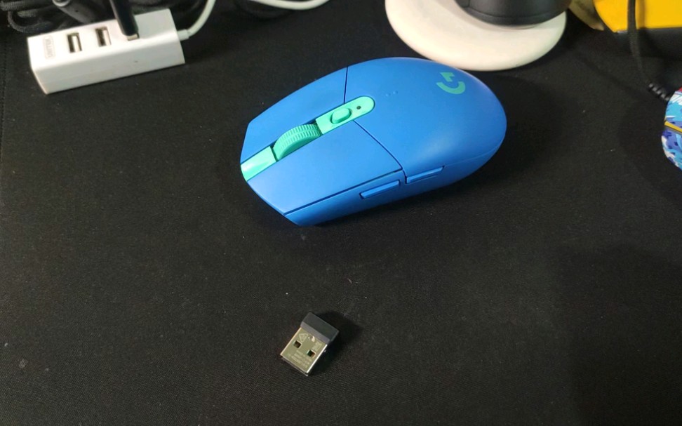罗技g304接收器配对教程_哔哩哔哩_bilibili