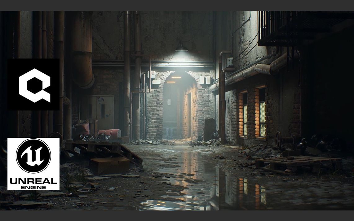 (高品质)UE4制作城市小巷_哔哩哔哩_bilibili