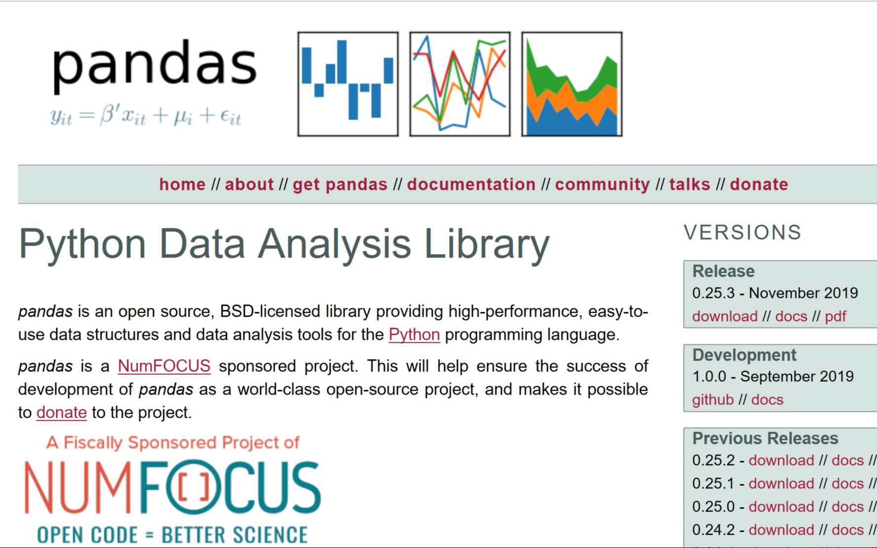 Python零基础学数据分析之Pandas快速入门教程_哔哩哔哩 (゜-゜)つロ 干杯~-bilibili