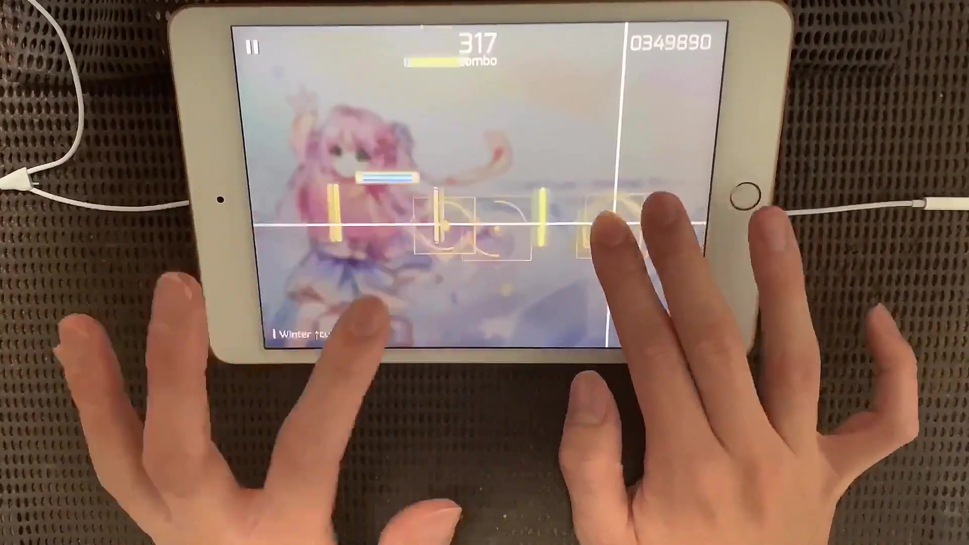 【PHIGROS】混乱Winter↑cube↓[IN13]【ALL PERFECT】 [アルストロメリア]_哔哩哔哩_bilibili
