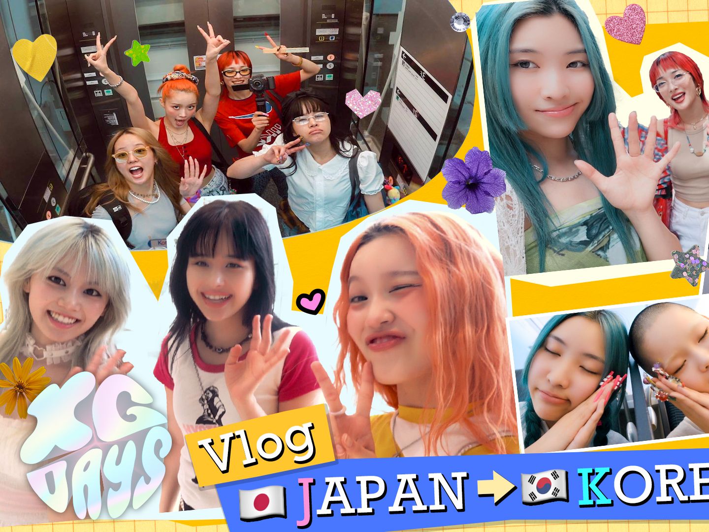 XG DAYS #34 (XG首次世界巡演“The first HOWL”日本-韩国 ‘ANA’ 航班VLOG)-XGALX_XG-XGALX_XG-哔哩哔哩视频