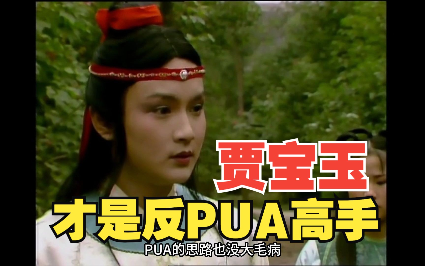 重看87版红楼：百年误读贾宝玉，他才是反PUA高手（下）一-榴琏菌-榴琏菌-哔哩哔哩视频