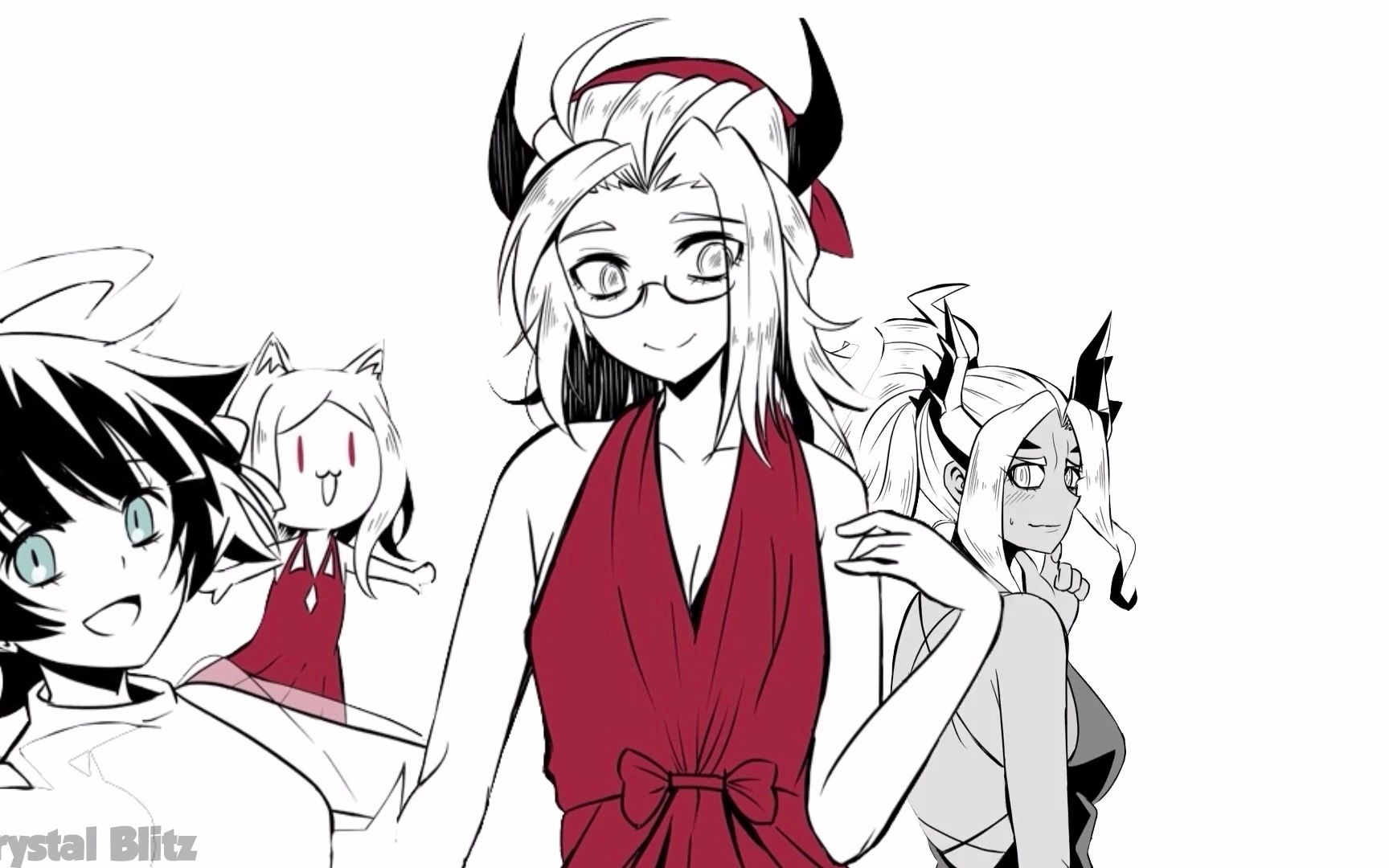 【Helltaker】 An Invitation（一张请帖）_哔哩哔哩_bilibili