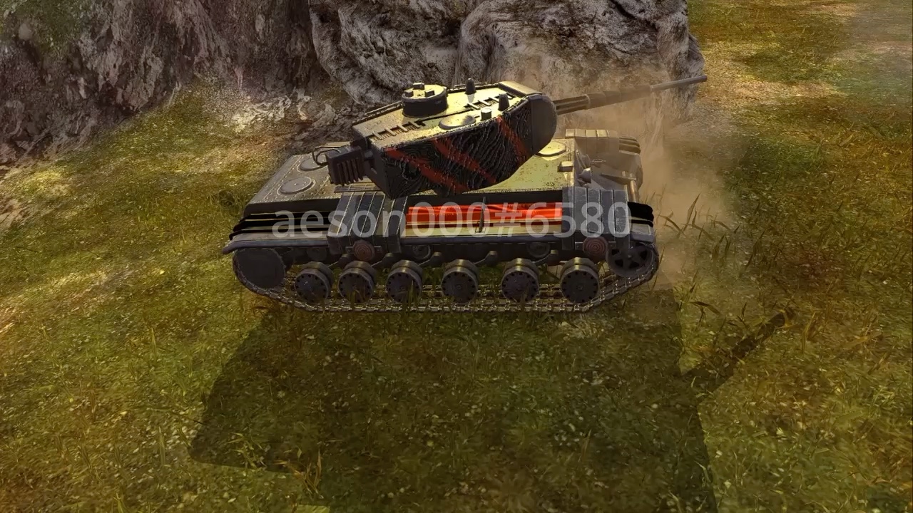 【WOTB】2月通行证“泰坦T-150”战斗动画演示_哔哩哔哩_bilibili