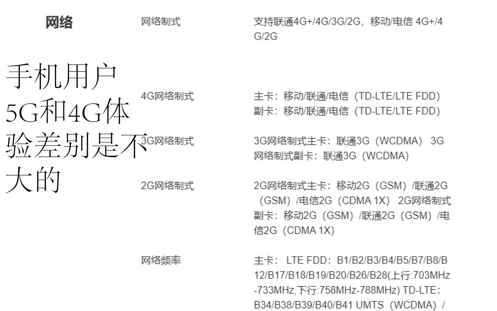 从只有4G网络的华为Mate系列看，对手机用户而言，4G和5G网络差别并不大_哔哩哔哩_bilibili