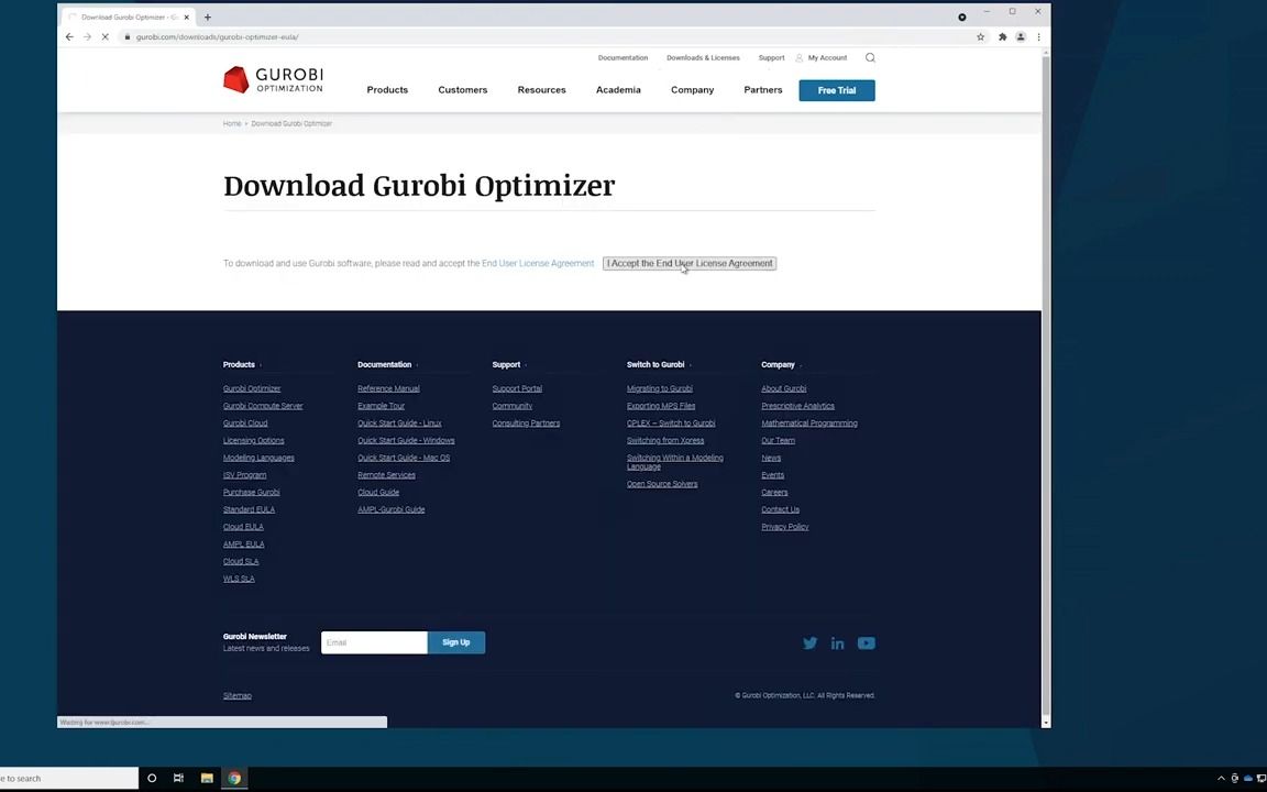 Gurobi安装教程（2）windows_哔哩哔哩_bilibili