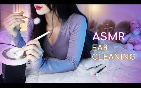 【Workt助眠】ASMR女佣给你深层密集耳部按摩👂（无人声）-YouTube助眠收藏-Workt-哔哩哔哩视频