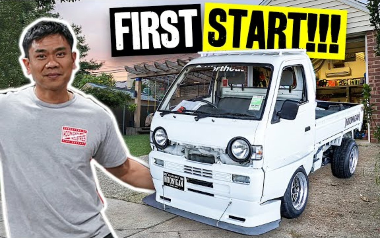 【hoonigan】準備著車！kcar小貨車全段排氣打造完工+最終細節調整 - 下一步就是點火發動？_哔哩哔哩 (゜-゜)つロ 干杯~-bilibili