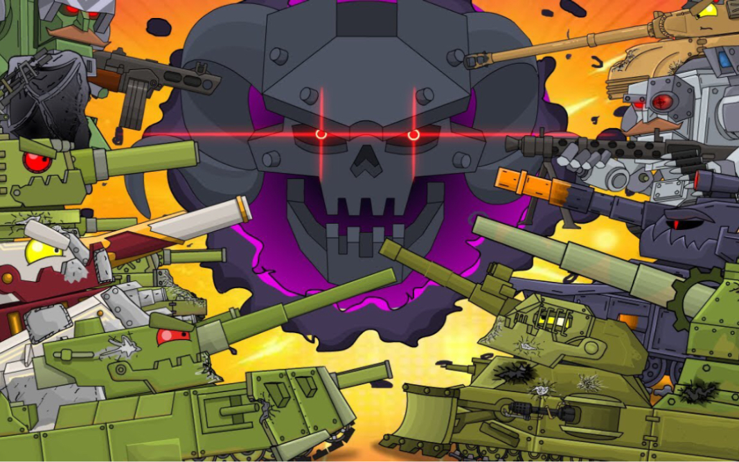 【坦克动画】全面进攻 VS 全面防御-EA80-张-EA80-张-哔哩哔哩视频