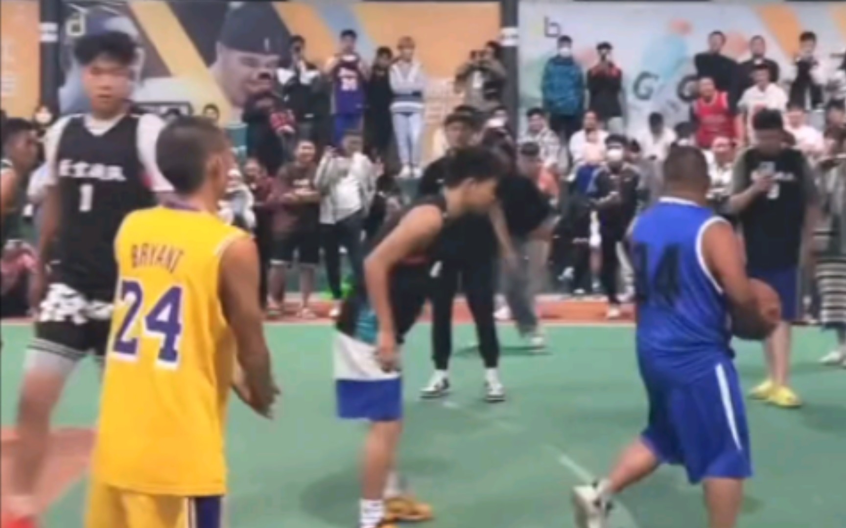 吴勇豪国宝战队击败贵州nba队，科匕痛苦_哔哩哔哩_bilibili