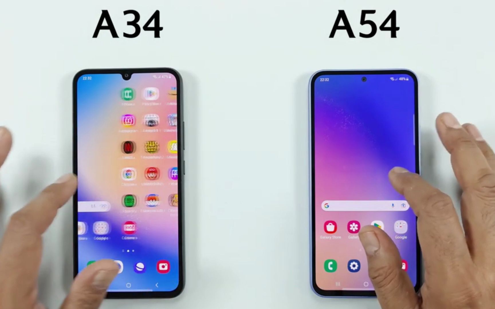 三星 Galaxy A54 vs A34——你应该买哪个？