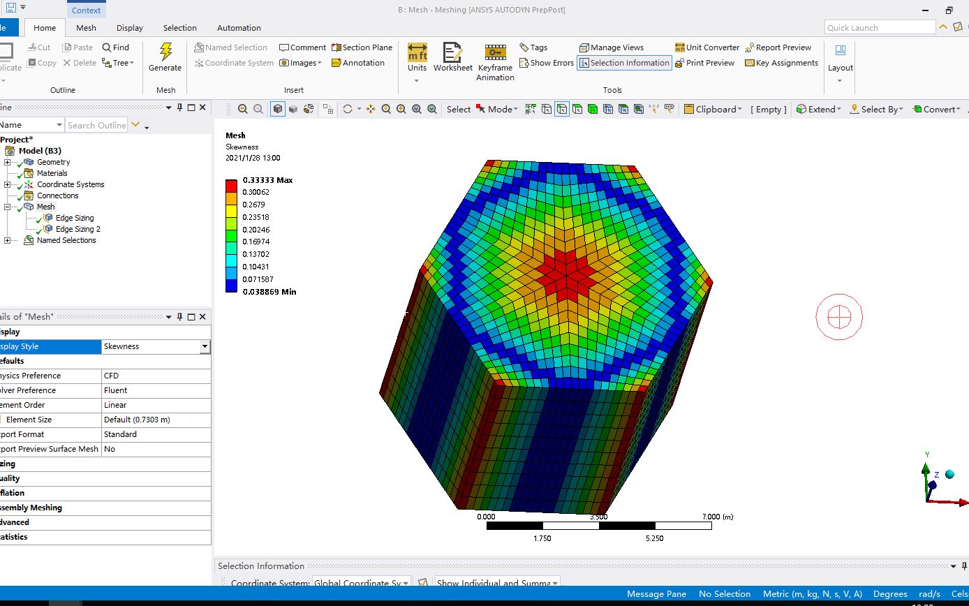 Ansys Fluent Meshing 多面体网格入门