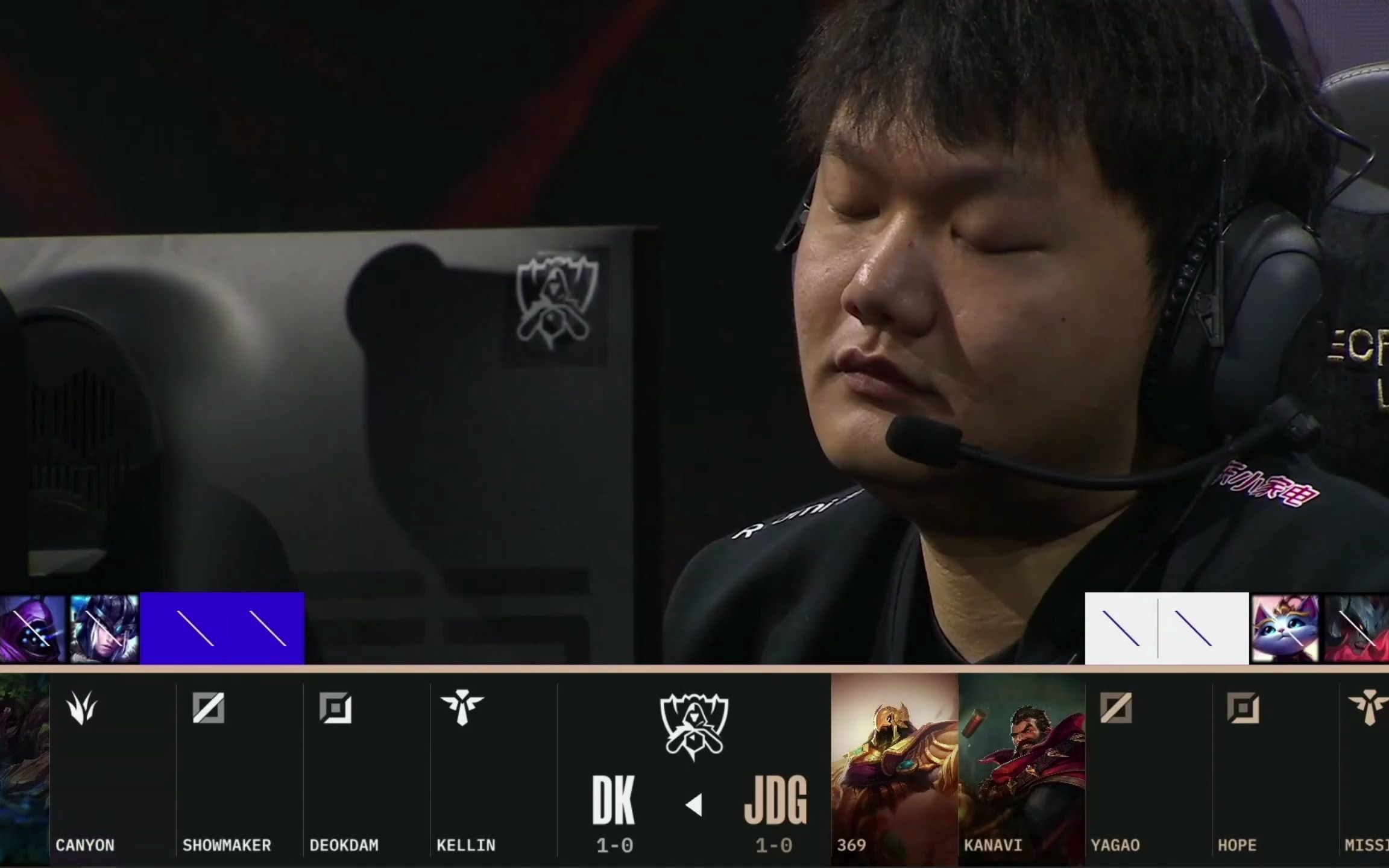 台湾解说：JDG VS DK高清完整版，S12英雄联盟全球总决赛小组赛（第二日）_英雄联盟_游戏解说