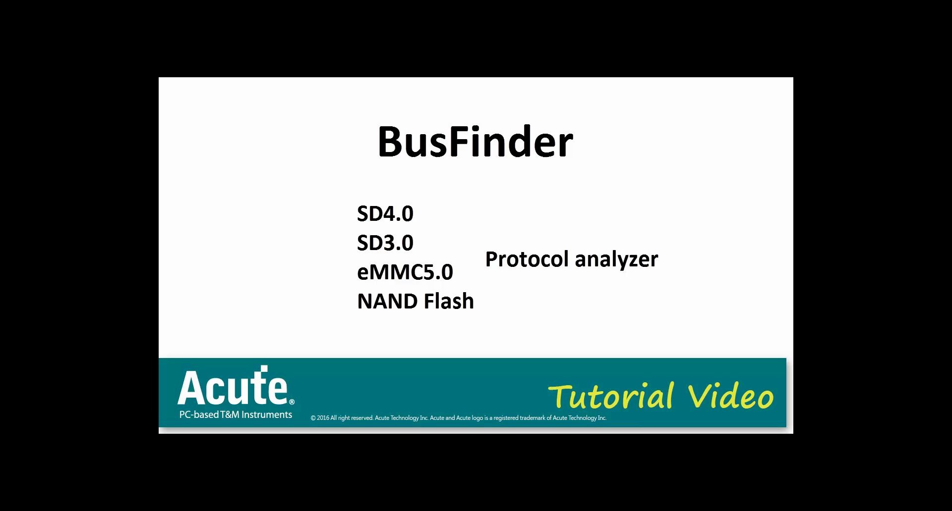 Acute 皇晶科技-BusFinder-协议分析仪介绍_哔哩哔哩_bilibili