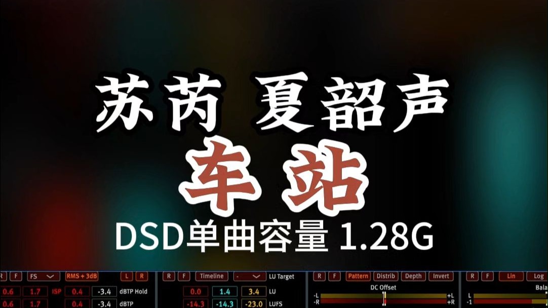 粤语金曲，经典对唱，苏芮、夏韶声《车站》DSD完整版1.28G，顶级hifi音乐，百万调音师专业录音棚制作-车音乐_百万调音师-车音乐_百万调音师-哔哩哔哩视频