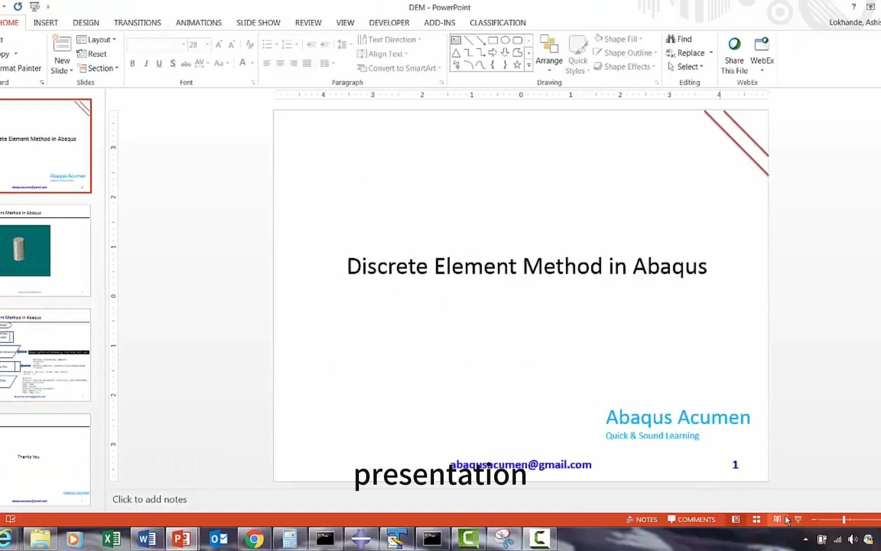 Abaqus: Discrete Element Method (DEM)-一起学习CAE-一起学习CAE-哔哩哔哩视频