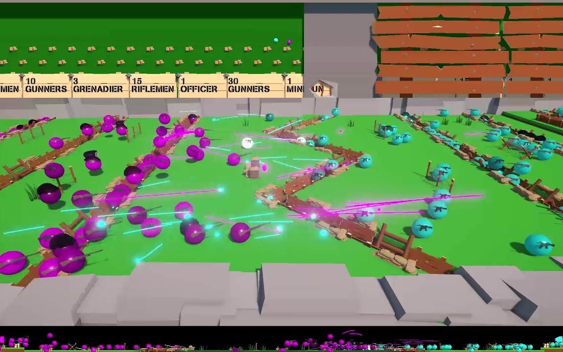 战壕阵地战——紫青球球们的宿命对决第二季！【Lost Marbles 3D】-诺亚方邹-诺亚方邹-哔哩哔哩视频