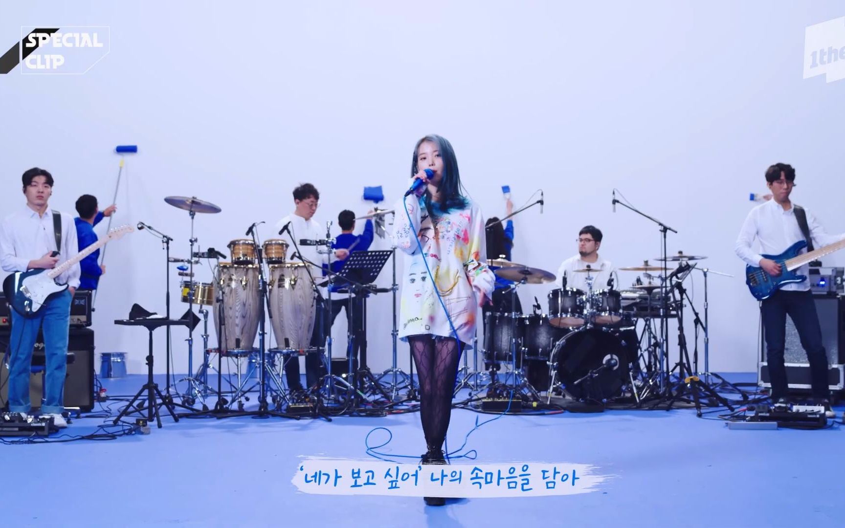 IU 191129 Blueming 1theK特别LIVE舞台_哔哩哔哩_bilibili