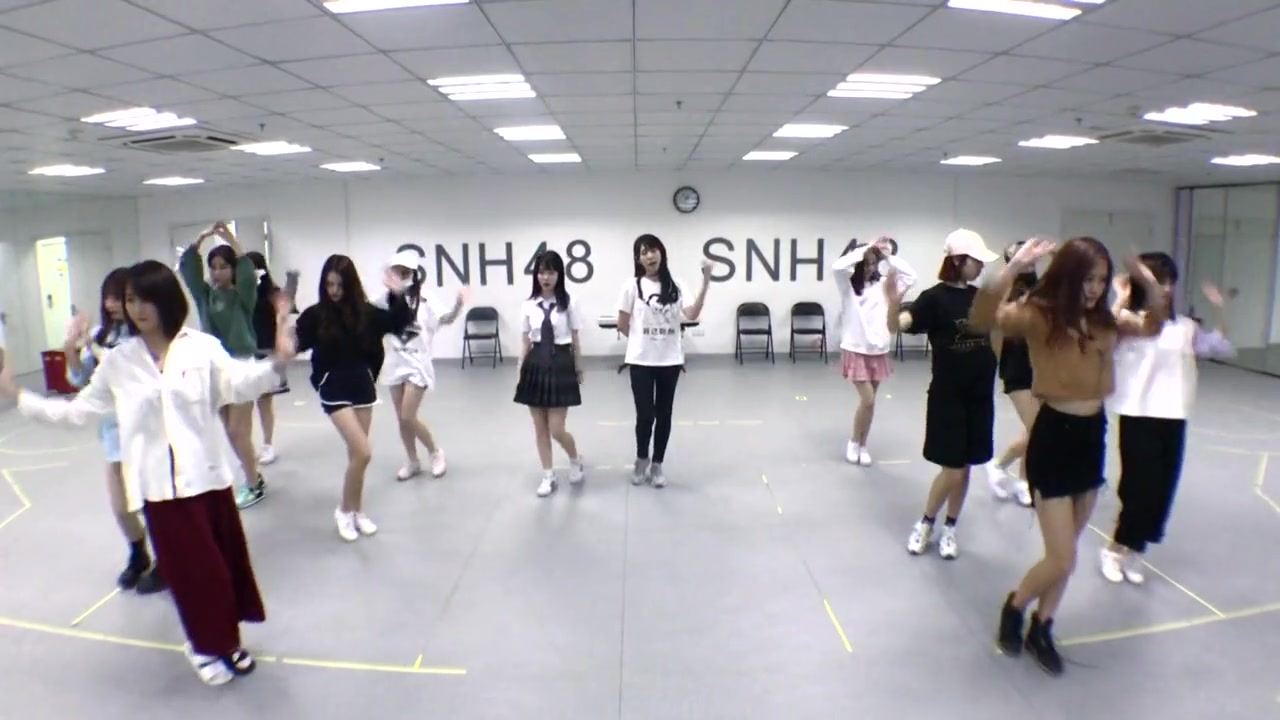 【SNH48】《H Zone》TeamHII官方练习室版^o^_哔哩哔哩_bilibili