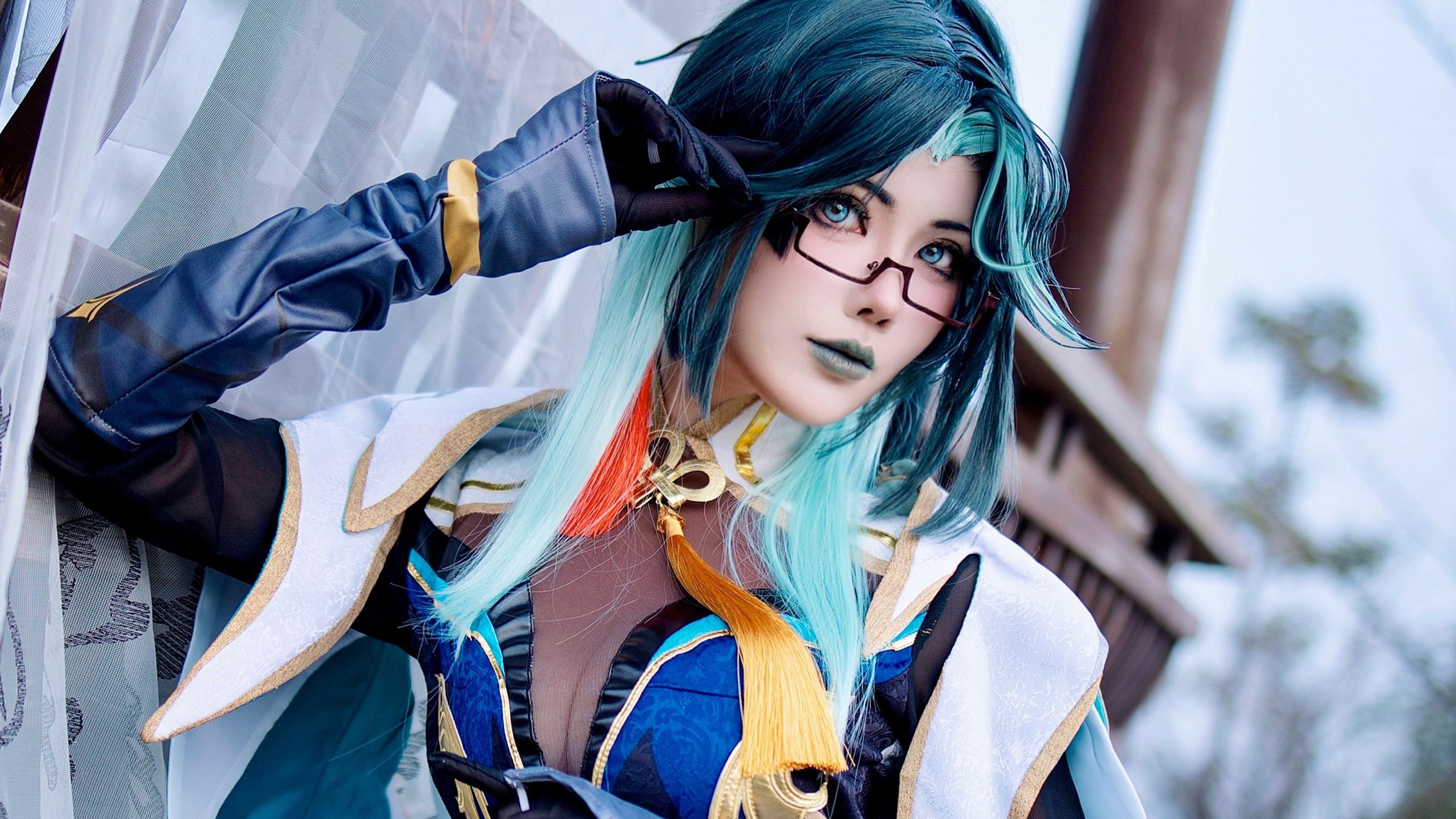 【4K】【闲云COS】现在拜师还来得及吗？-花泽香兔-花泽香兔-哔哩哔哩视频