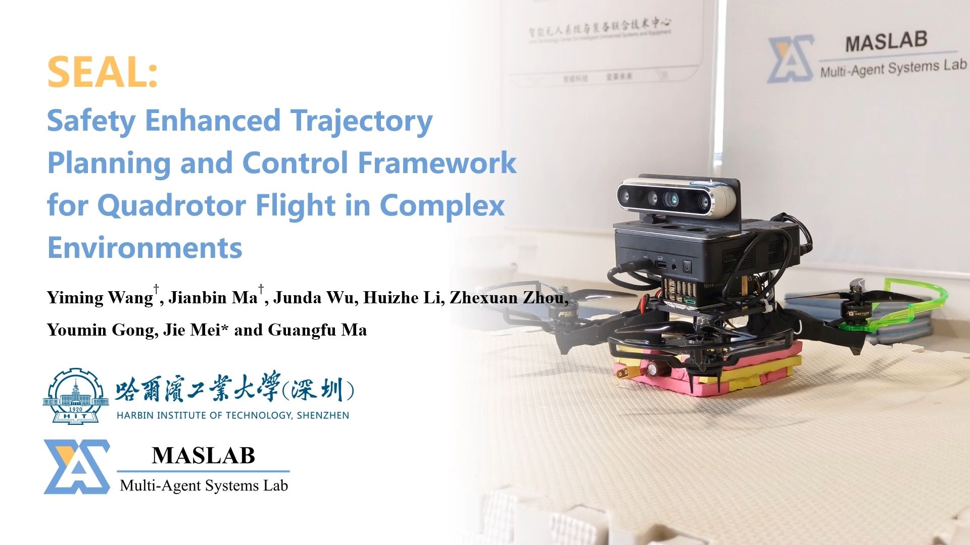 [IROS2025] SEAL: Safety Enhanced Trajectory Planning and Control Framework-MASLAB-Robot-MASLAB ...