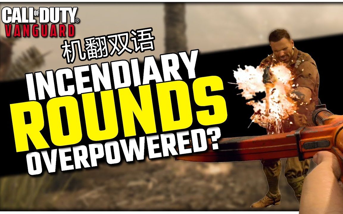 【机翻】燃烧子弹到底有没有卵用？值得我们去带吗？by TheXclusiveAce（COD18：先锋Vanguard）_哔哩哔哩bilibili