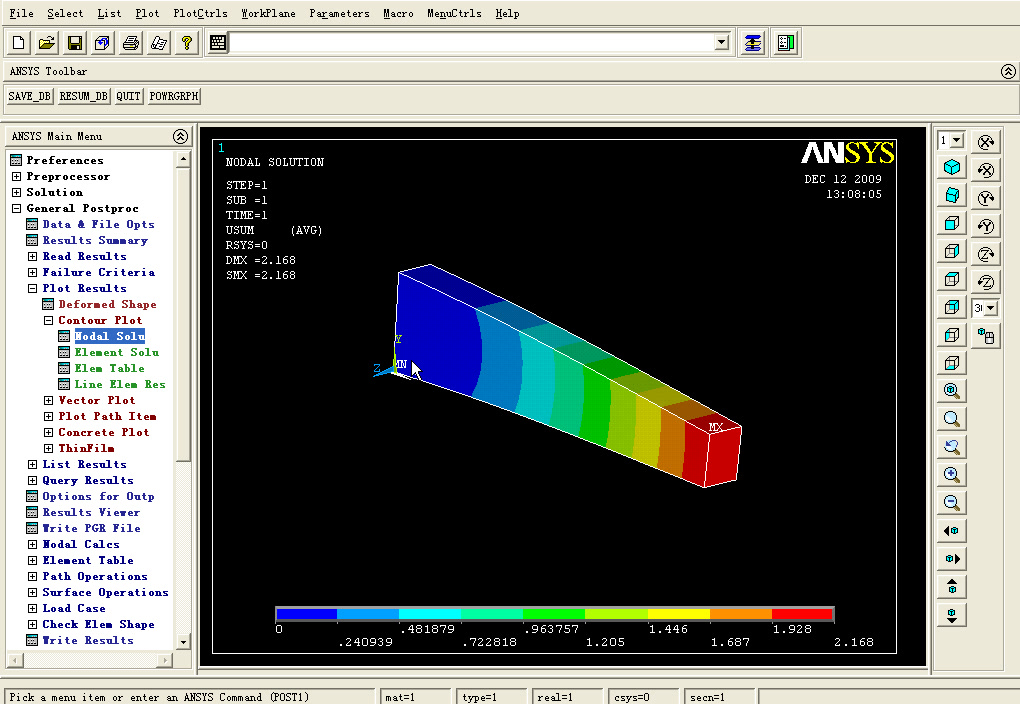 ANSYS线弹性静力分析 视频教程_哔哩哔哩_bilibili