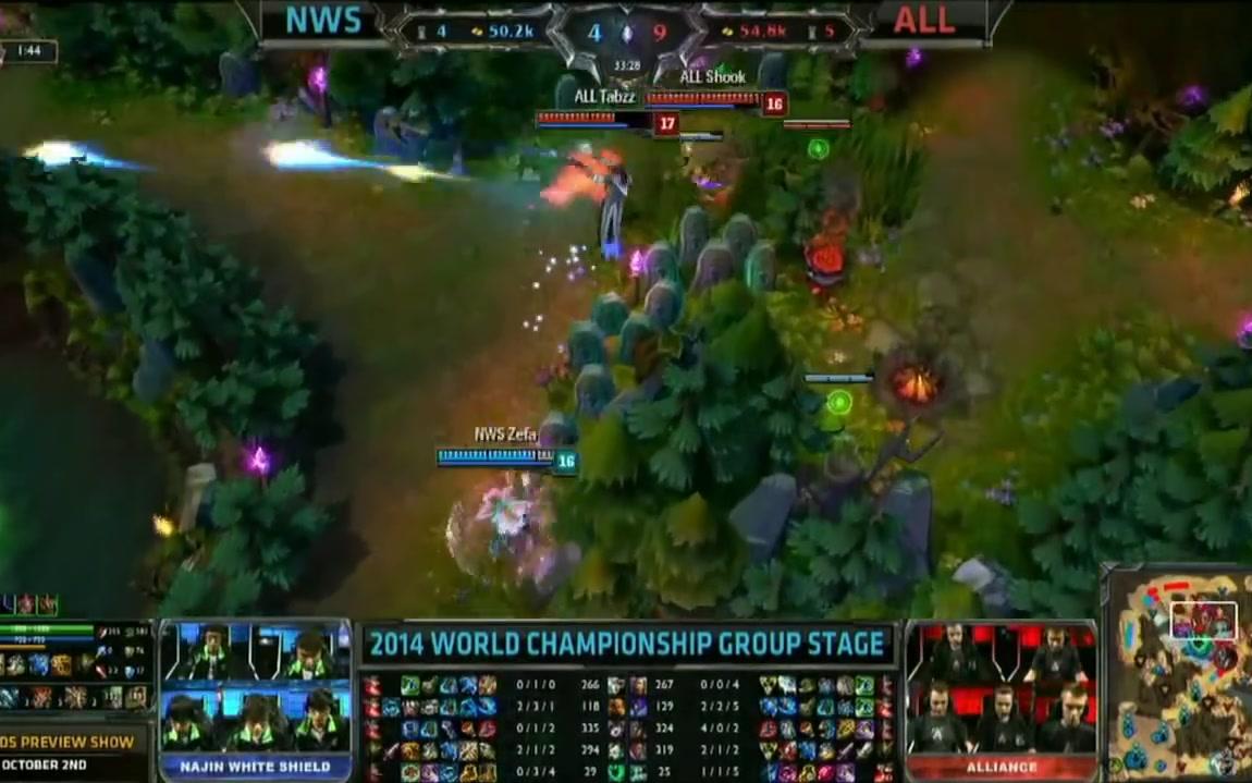 LOL全球总决赛S4 NWS vs OMG 3:0 台湾解说 720P高清_哔哩哔哩_bilibili