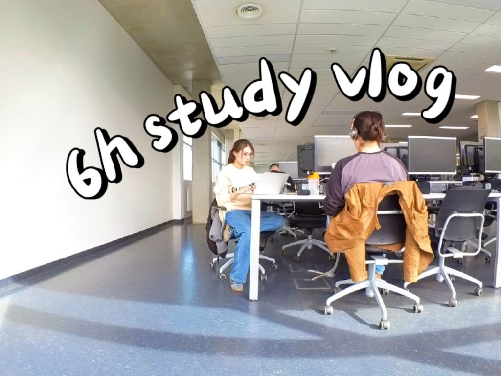 study vlog|暴学6h+*看不清未来就坚持的久一点*永远学不会手势舞的我-栗子多加辣-栗子多加辣-哔哩哔哩视频