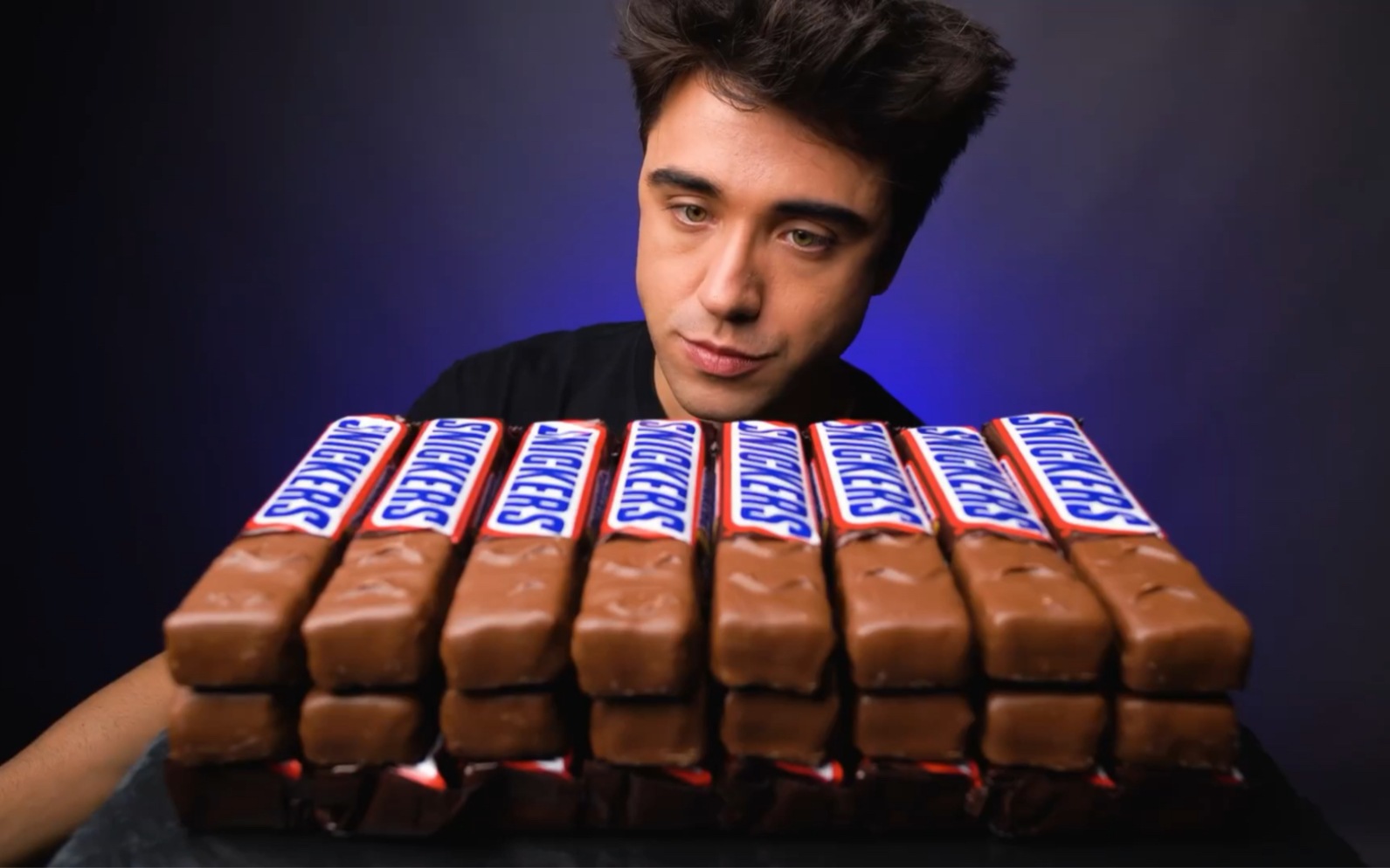 【Mcbang】巧克力盛宴剪辑～士力架巧克力盛宴～满屏士力架横扫饥饿～酥酥软软咀嚼音_哔哩哔哩_bilibili