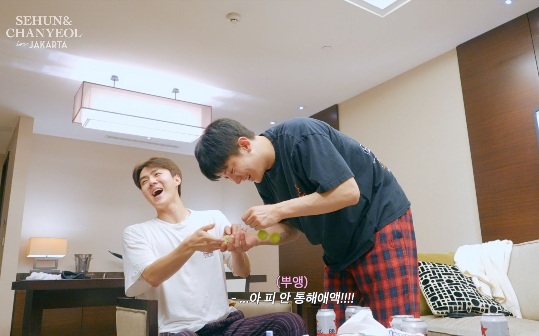 【EXO】SEHUN&CHANYEOL in Jakarta | EXO-SC BACK TO BACK FANCON behind pt. 1-EXO-EXO-哔哩哔哩视频