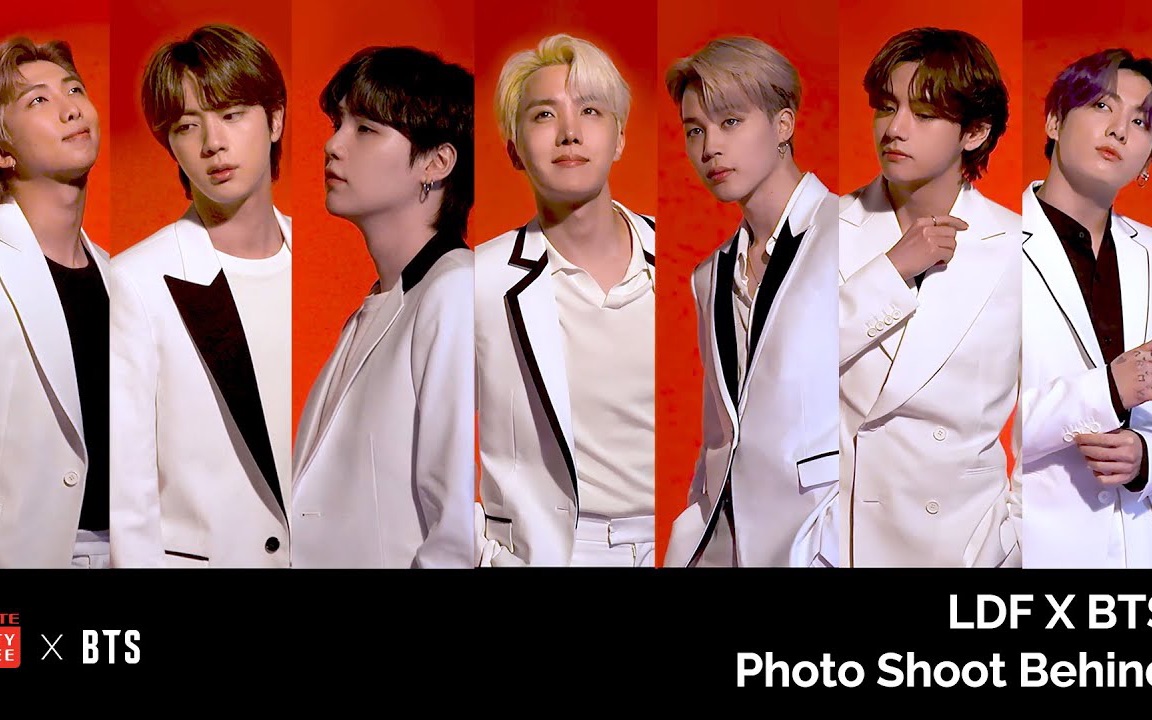 【WNS】211227 LDF X BTS Photo Shoot Behind Video Release_哔哩哔哩_bilibili