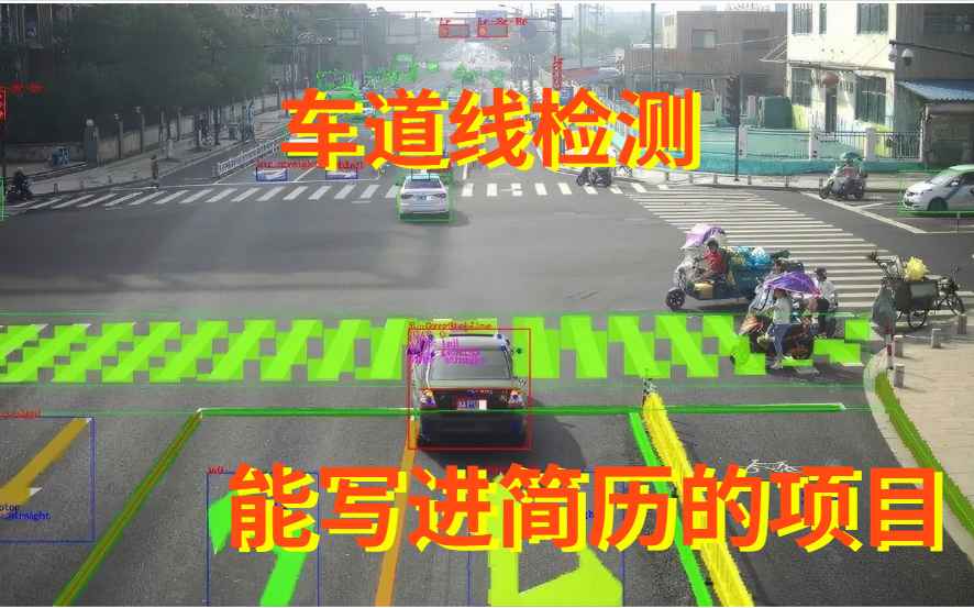 【能进简历的项目】基于深度学习的车道线检测算法，同济博士带你三小时快速上手！—人工智能 车道线检测 计算机视觉 深度学习 Opencv 哔哩哔
